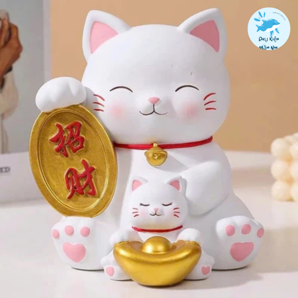 [ 2024 ] GOD OF WEALTH CAT coloring statue - COLORING PLASTER STATUE ...