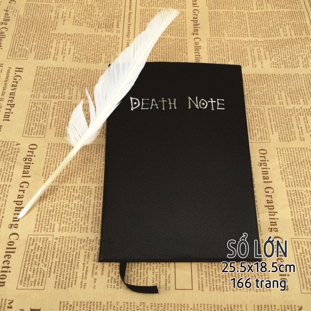 Retail Death Note Props - Death Note Notebook - Thien Destiny Notebook ...