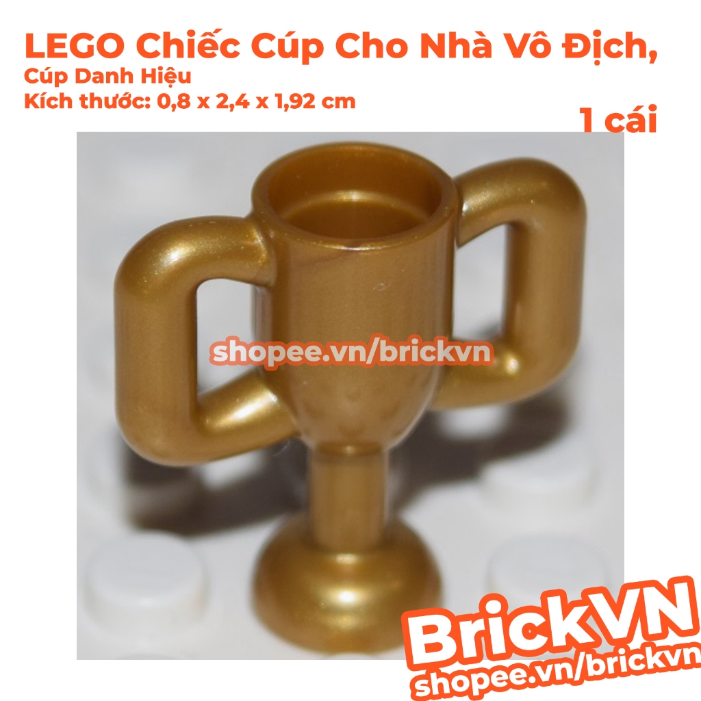 [1 Piece] LEGO Cup for Champions Height 2.5cm / Name Cup (NOT for real ...
