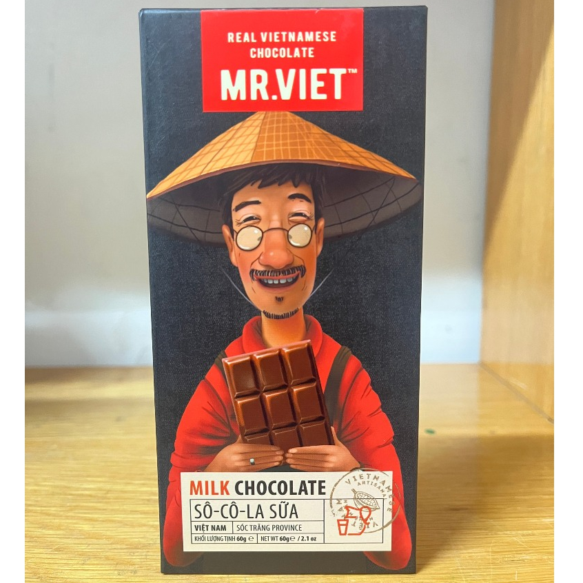 Mr Viet Milk Chocolate 60g - Mr Viet Milk Chocolate 60g | Shopee Malaysia