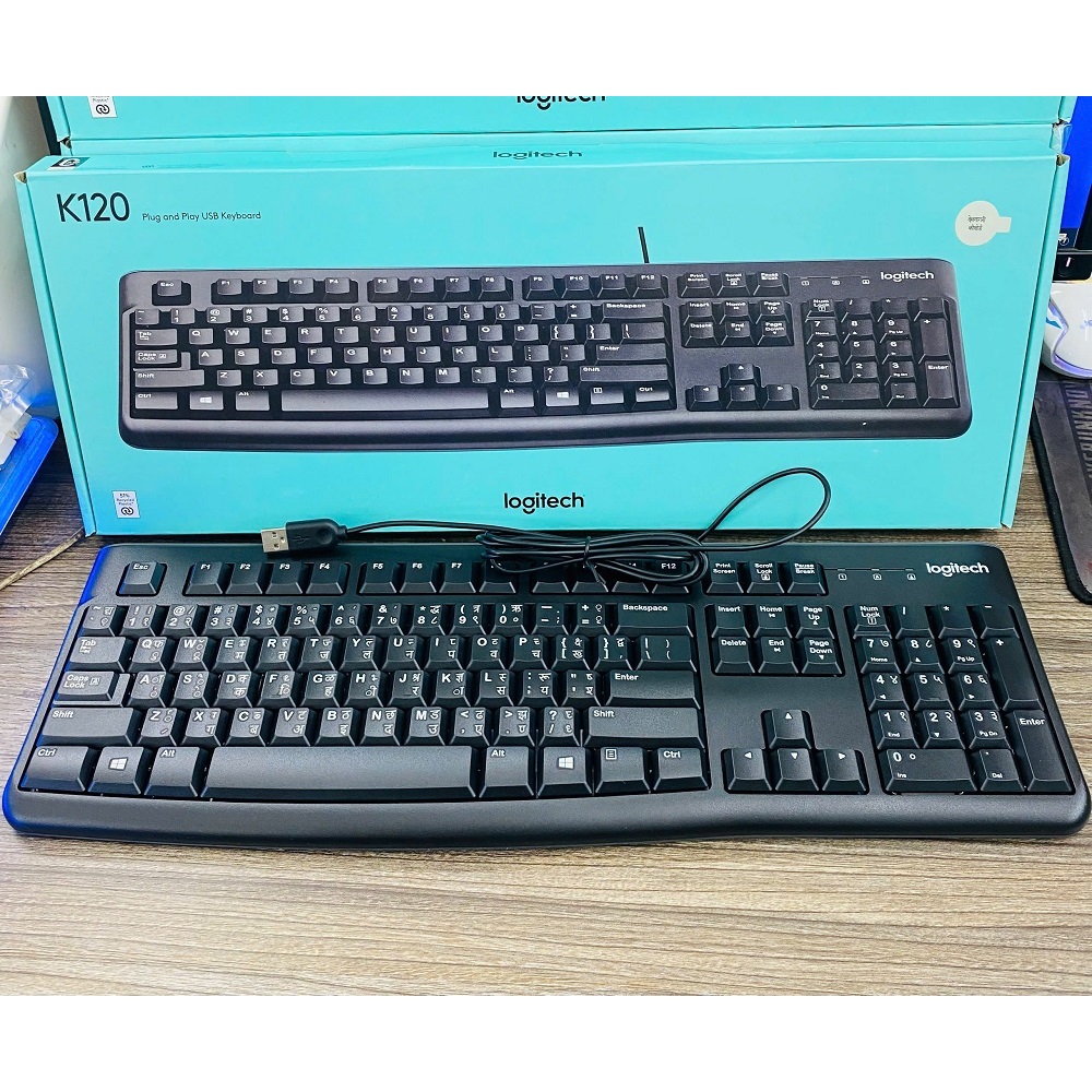 Logitech K120 Wired Keyboard | Shopee Malaysia