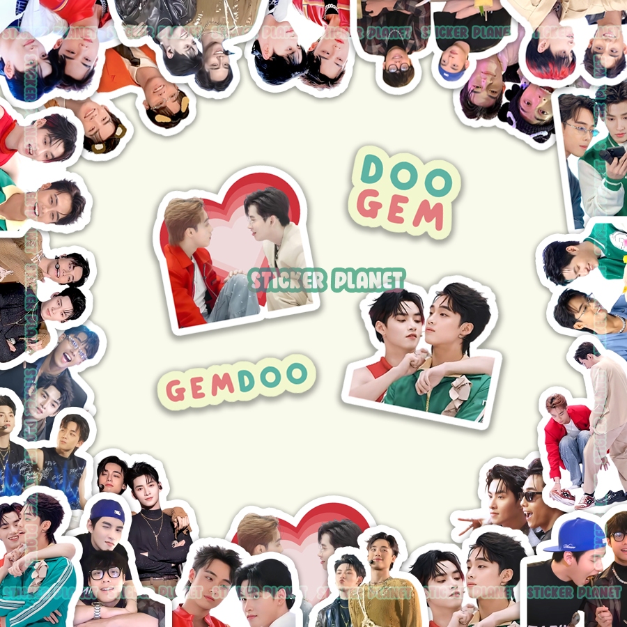 Sticker couple DooGem OTP GemDoo Hai Dang Doo Gemini Hung Huynh ...