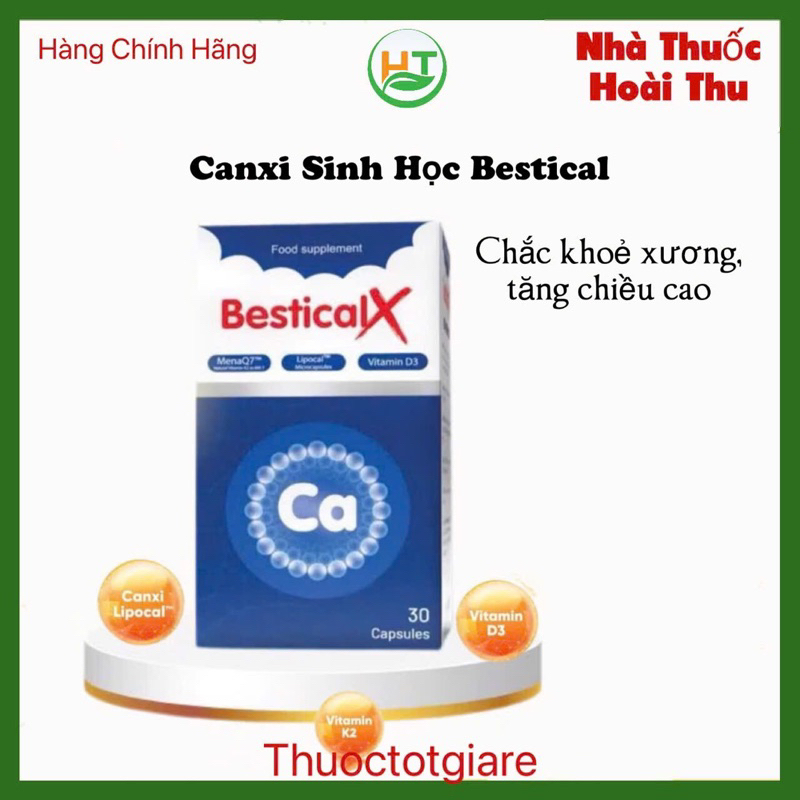 Bestical X - Biological calcium, helps strengthen bones, increase ...