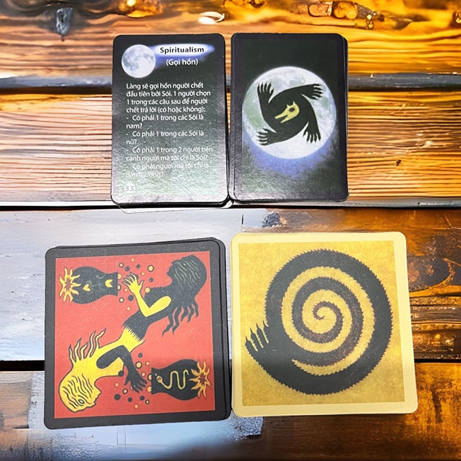 Basic Vietnamese Characters Werewolf Card Set Basic group Boardgame ...