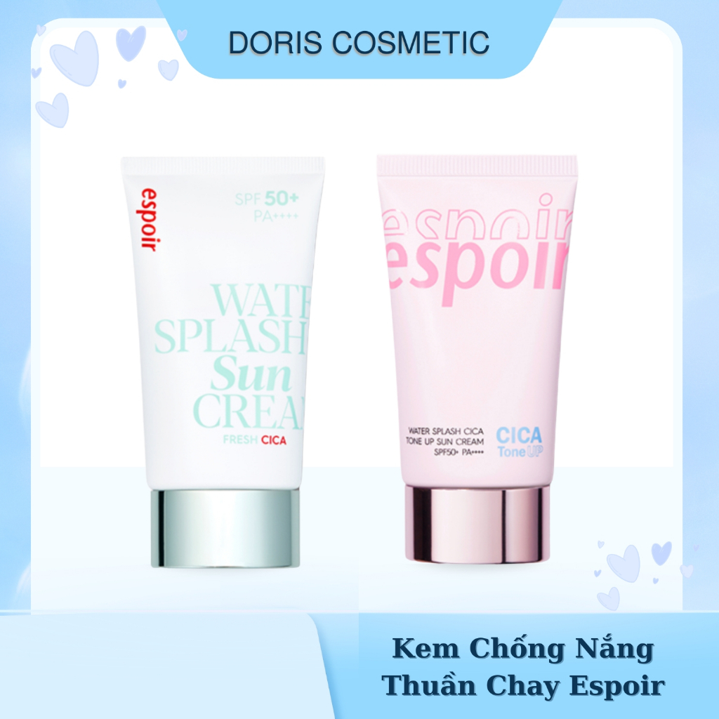 Espoir Water Splash Cica Tone Up Sunscreen SPF50+ PA++++ Doris Cosmetic ...