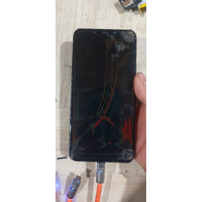 Poco F1 cluster with broken screen (No sim tray) | Shopee Malaysia