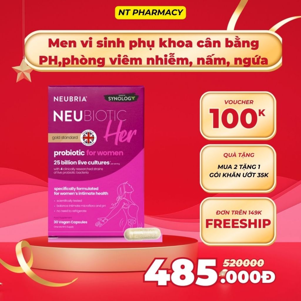Neubria Neubiotic Her Gynecological Probiotics - Supplement Probiotics ...