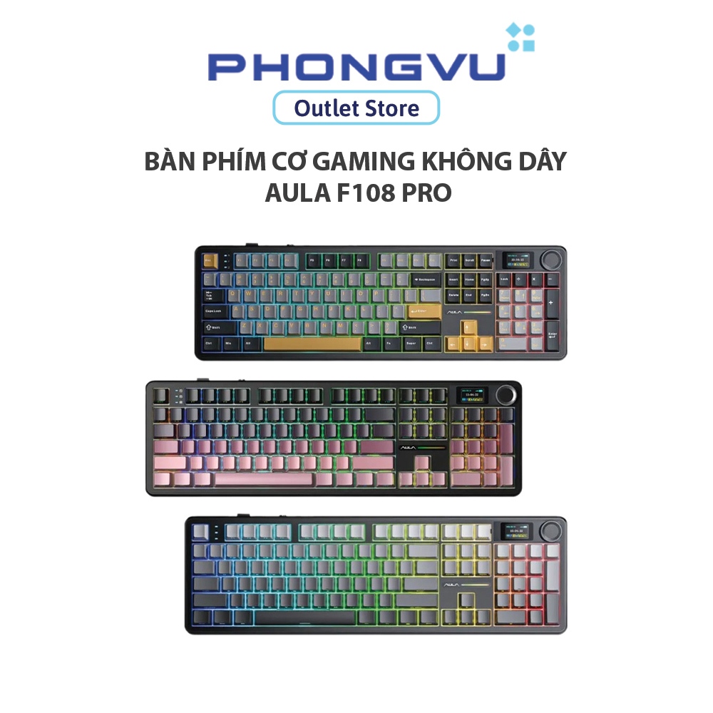 AULA F108 PRO Wireless Mechanical Gaming Keyboard - | Shopee Malaysia
