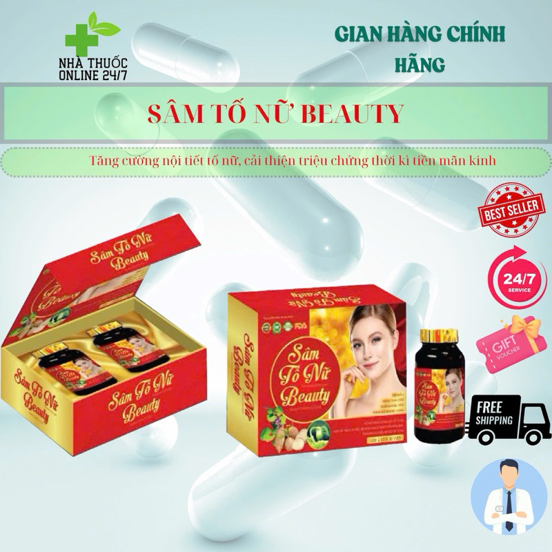 [genuine]beauty Female ginseng pills (2 bottles * 30 pills) | Shopee ...