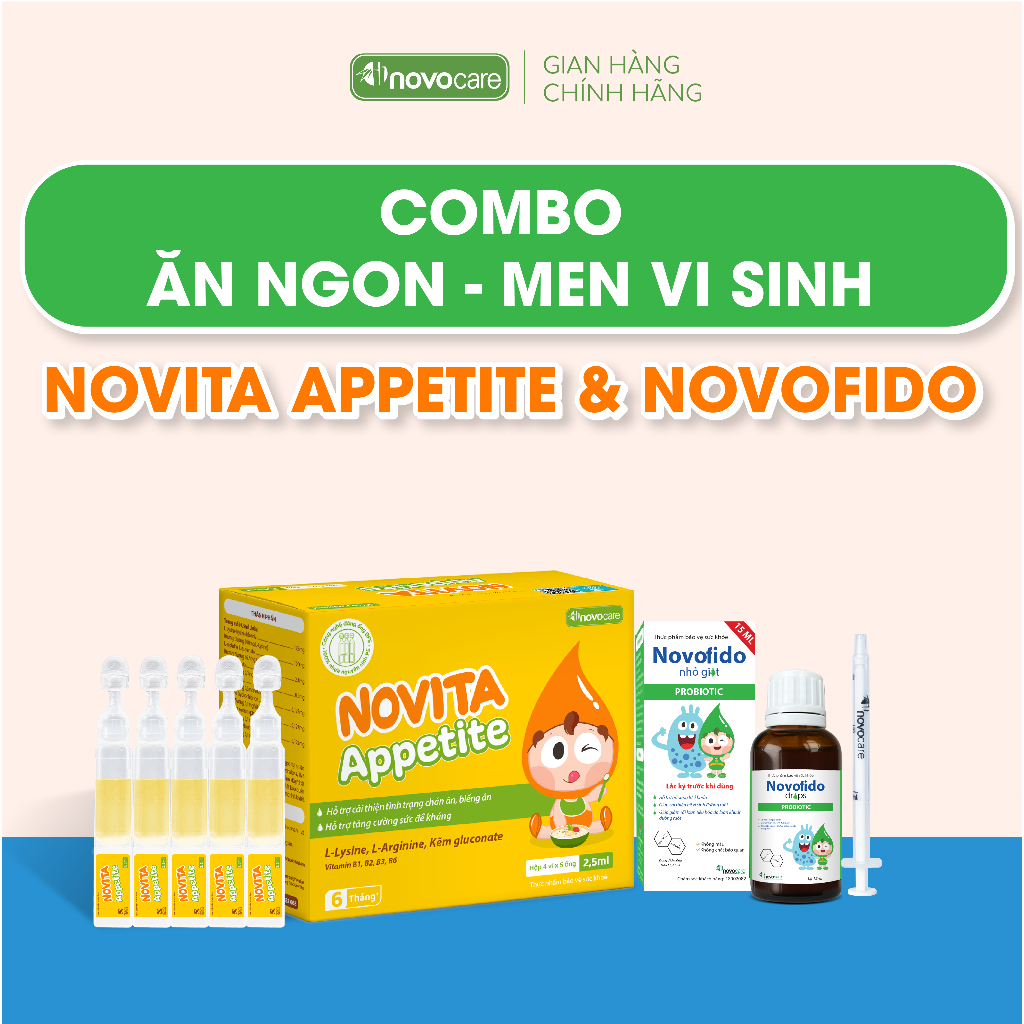 Delicious food Combo and Novocare probiotics including Novita Appetite ...