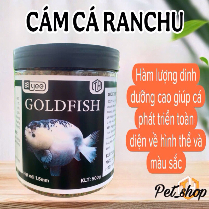 Ranchu fish bran - GOLDFISH highly nutritious helps fish develop ...