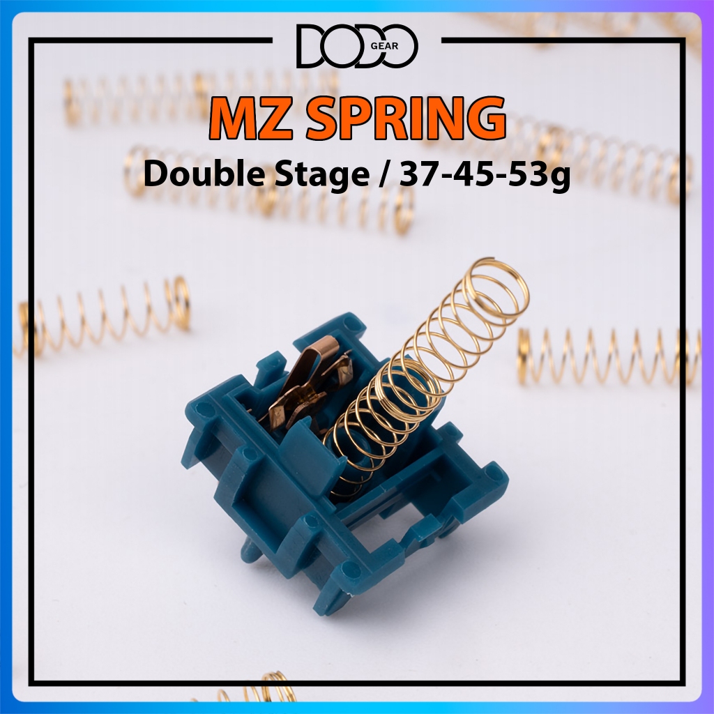 XO 110 MZ double stage spring mechanical keyboard switch springs ...