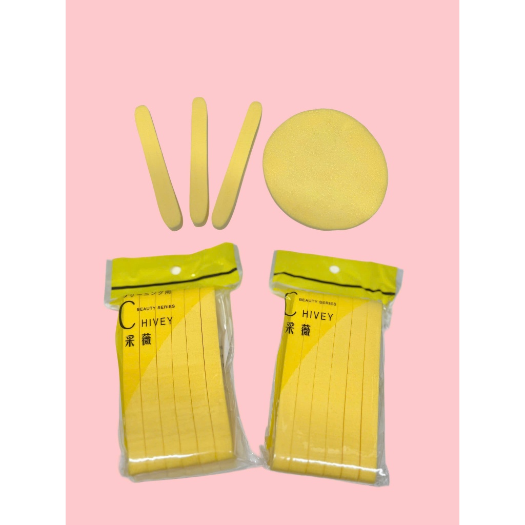 Chivey Facial Cleansing Sponges 12 Pieces | Shopee Malaysia