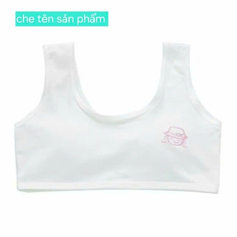 (Girl-shaped student bra), one-layer bra for girls without padding 22 ...