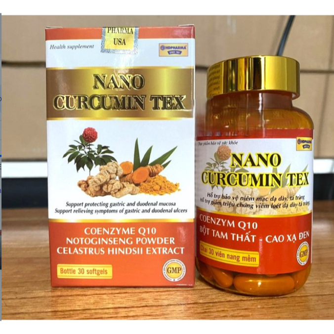 TRI Nano Curcumin Tex 30 Tablets supports the treatment of gastric and ...