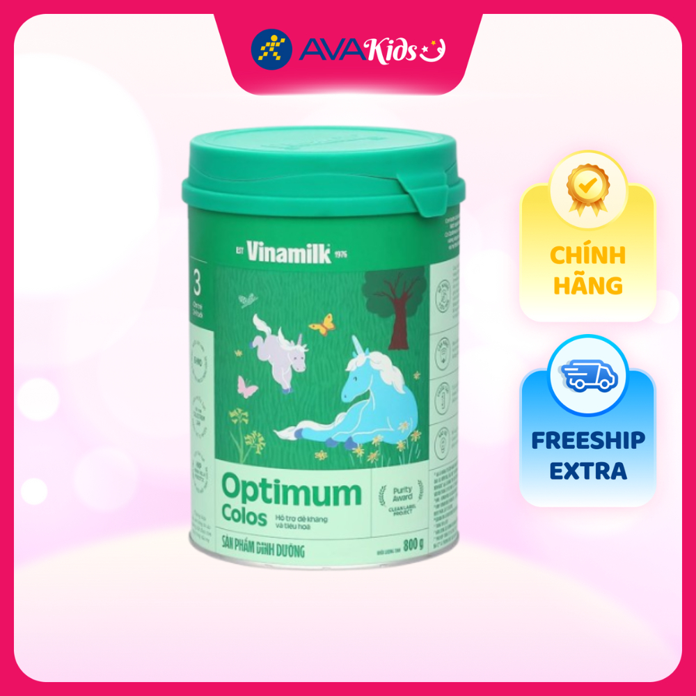 Optimum Colos powdered milk No. 3 vanilla flavor 800g (2 - 6 years old ...