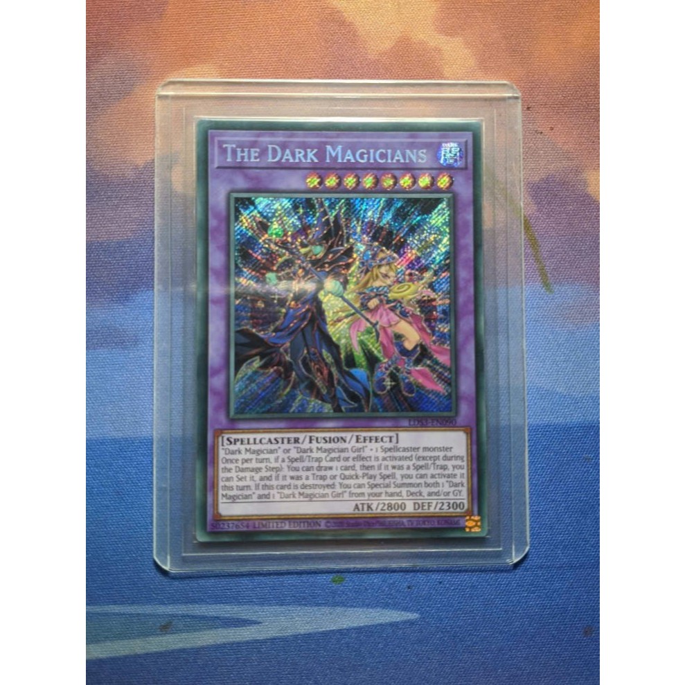 The Dark Magicians Card - LDS3-EN090 - Secret Rare Limited Edition | Shopee Malaysia
