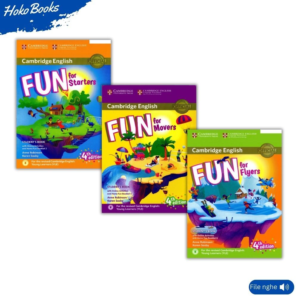 Book - Fun for: Starters - Movers - Flyers (4th edition ) | Shopee Malaysia