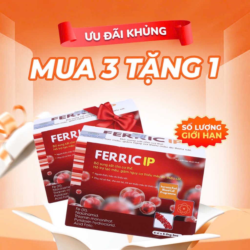 FERRIC IP Organic Iron - Helps Nourish Blood and Reduce the Risk of ...