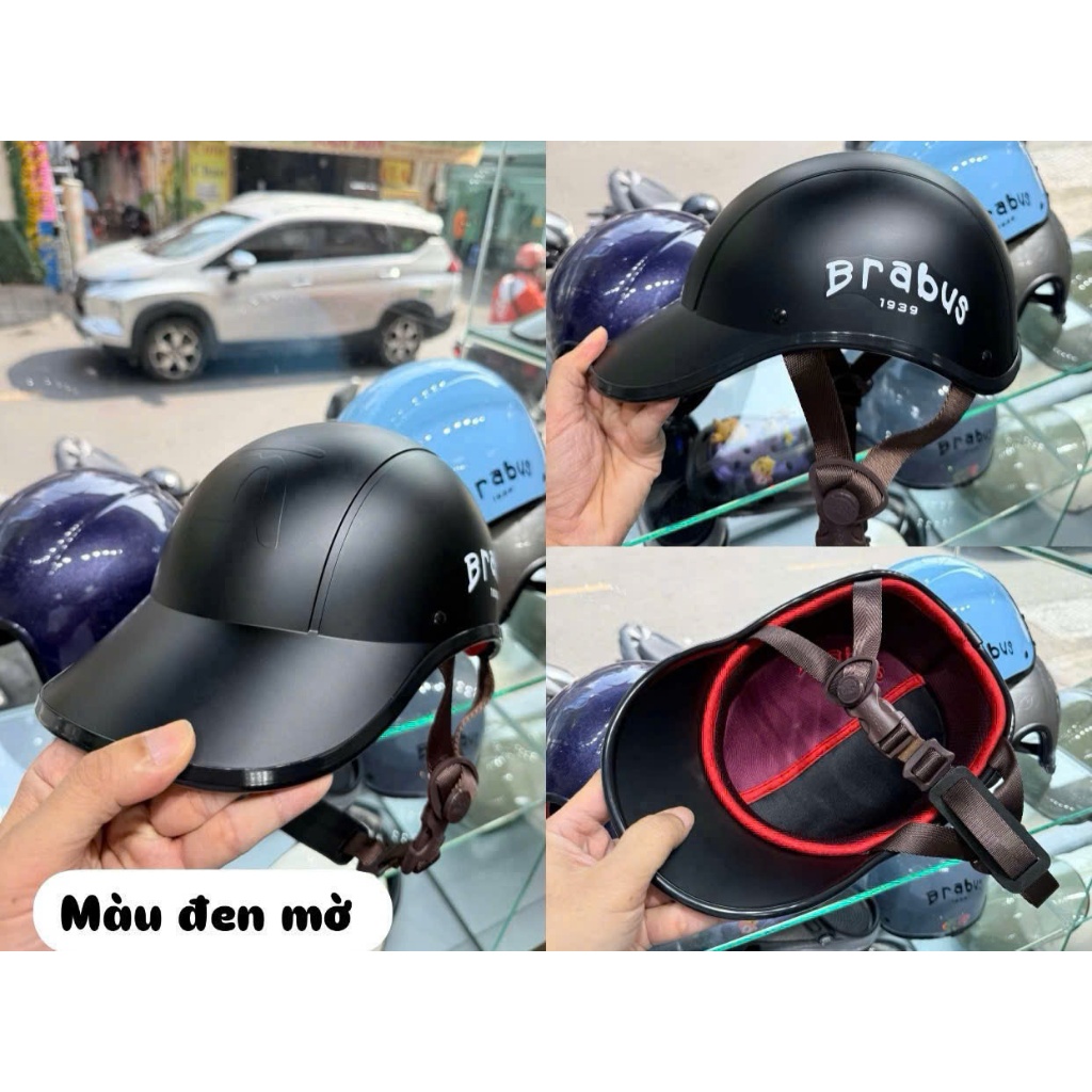 Genuine Brabus helmet. Uncut hats for men and women. Genuine of the ...