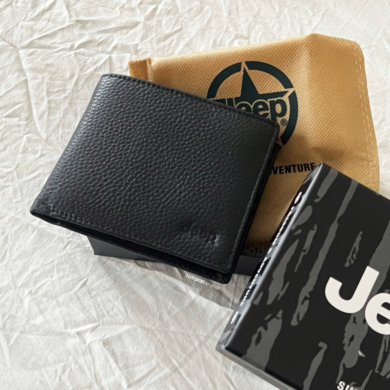 Genuine Jeep Men's Wallet – FREEDOM & ADVENTURE | Fullbox Box | Shopee ...