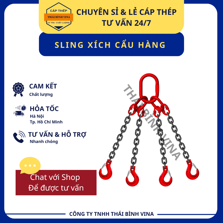 1-4 leg cargo crane chain sling, 6mm chain sling with 1 ton load crane ...