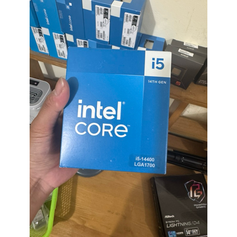 CPU Intel Core i5 14400 New box (Intel LGA1700 - 10 Core - 16 Thread - Base 2.5Ghz - Turbo 4 ...