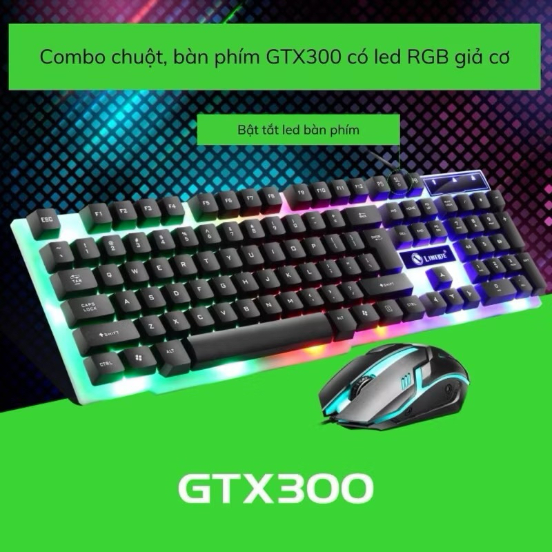 K280 Gaming Keyboard with LED Mechanical Wired for Gamers & Office for ...