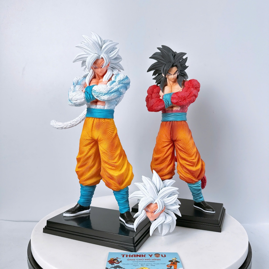 Goku SSJ5 Model with 2 Replacement Heads 32cm in Dragonball ...