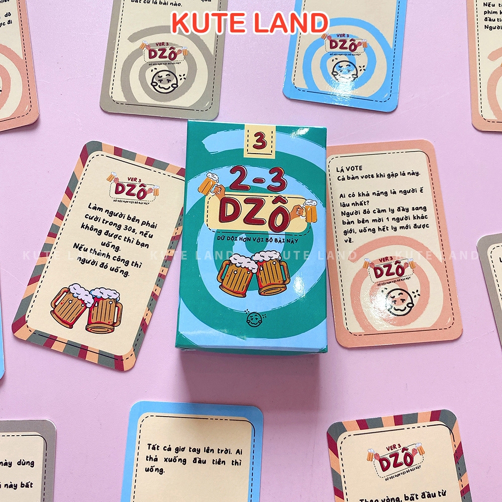 Drinking 2-3 Dzo Blue version includes 35 cards, a unique and ...