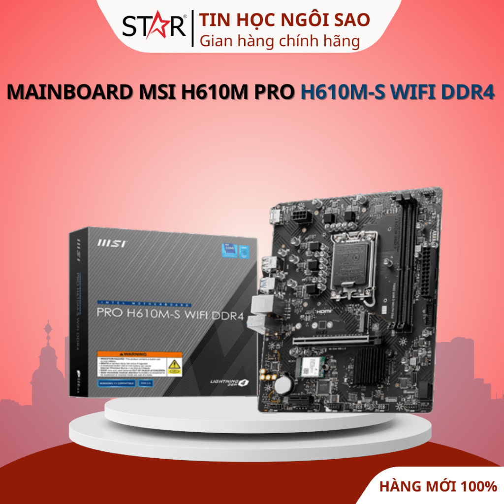 MSI H610M PRO H610M-S WIFI DDR4 Mainboard - | Shopee Malaysia