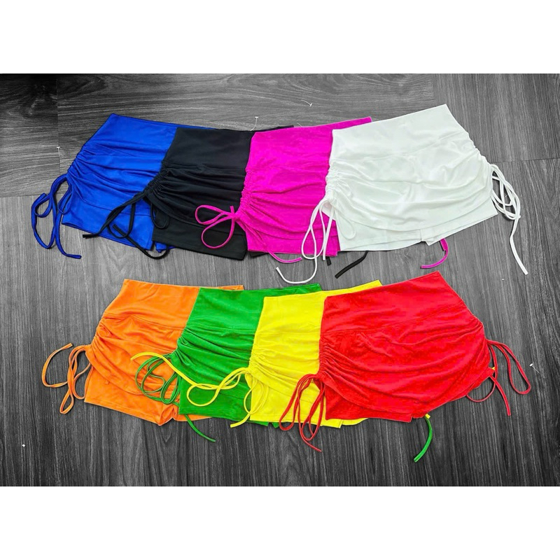 Women's gym yoga pants with drawstrings on both sides, 2 layers, high ...