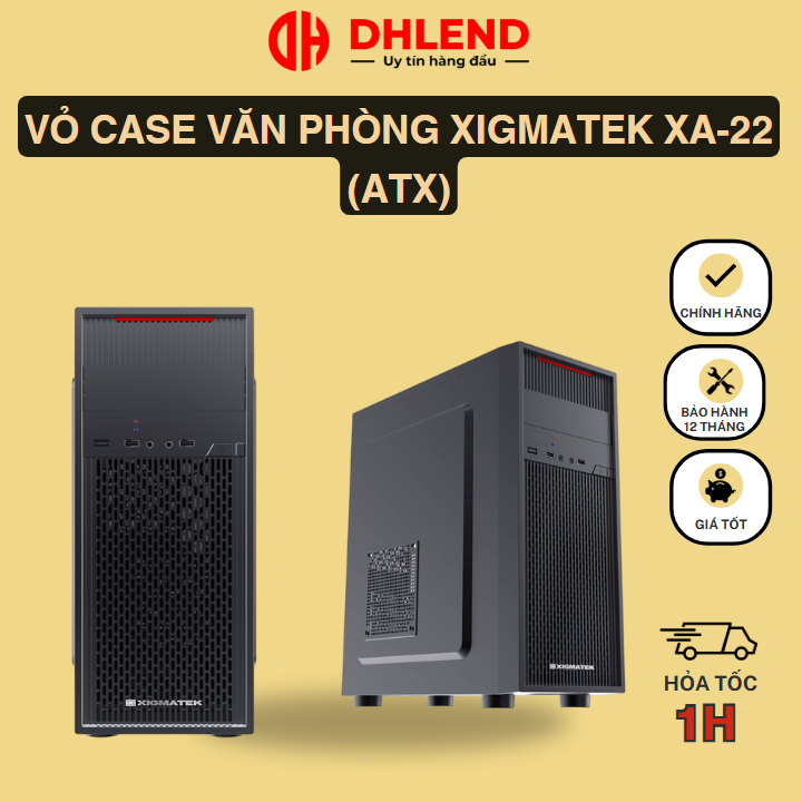 XIGMATEK XA-22 OFFICE CASE (ATX) | Shopee Malaysia
