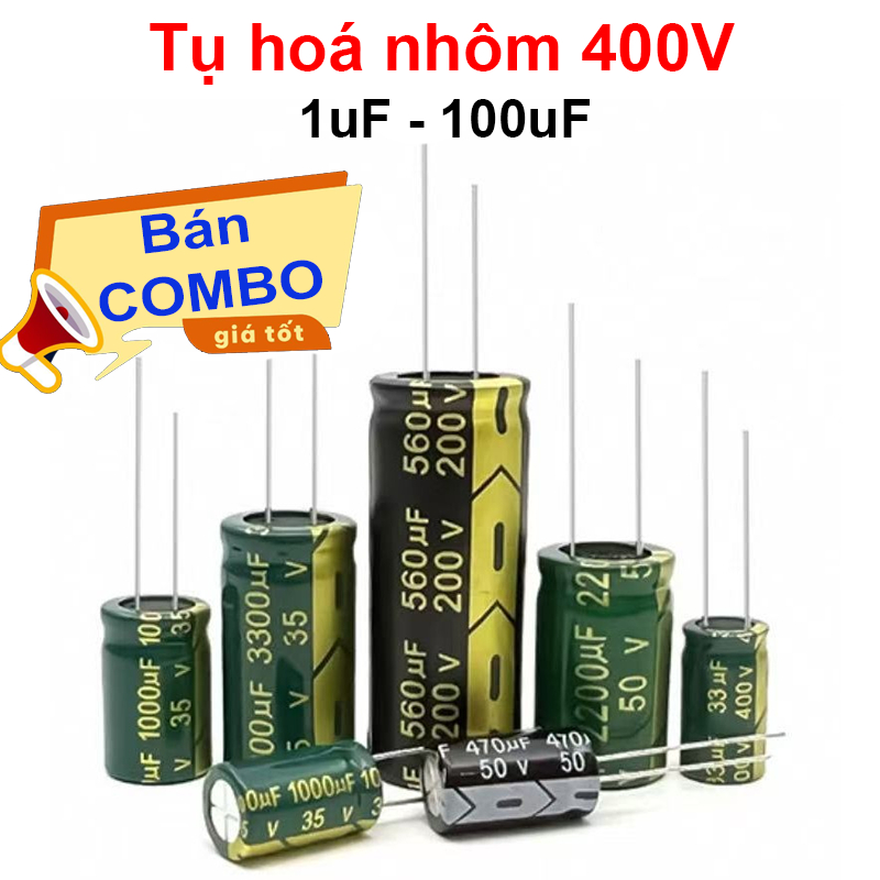Capacitors, 400V socket aluminum capacitors | Shopee Malaysia