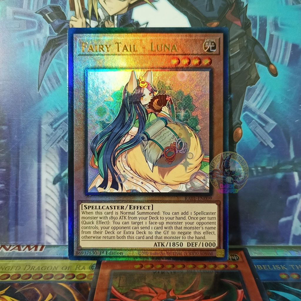 Fairy Tail - Luna – RA01-EN009 – Prismatic Ultimate Rare [Yugioh Card ...