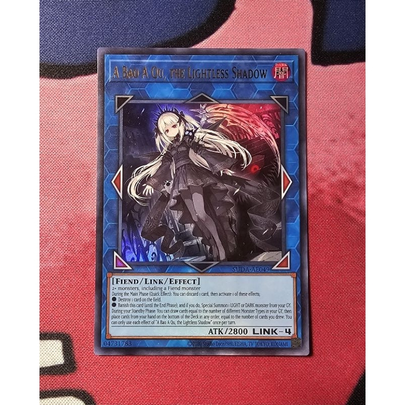 Yugioh Card: A Bao A Qu, the Lightless Shadow (AE) | Shopee Malaysia
