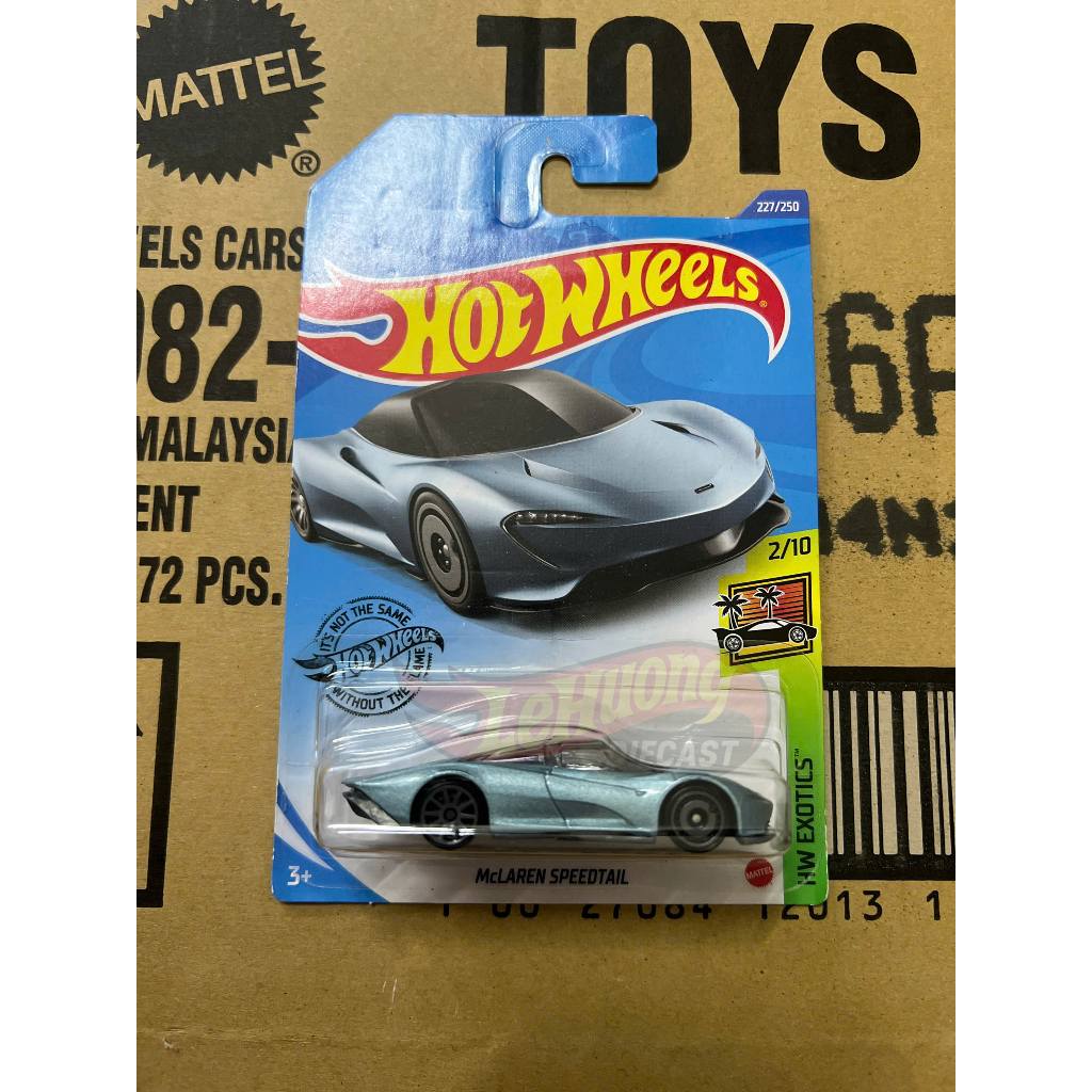 Lehuong Diecast - Hot Wheels Mclaren Speedtail (Sky Blue) | Shopee Malaysia