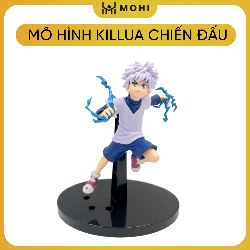 Hunter x Hunter Killua Zoldyck Fighting Figure Height 18cm - Weight ...