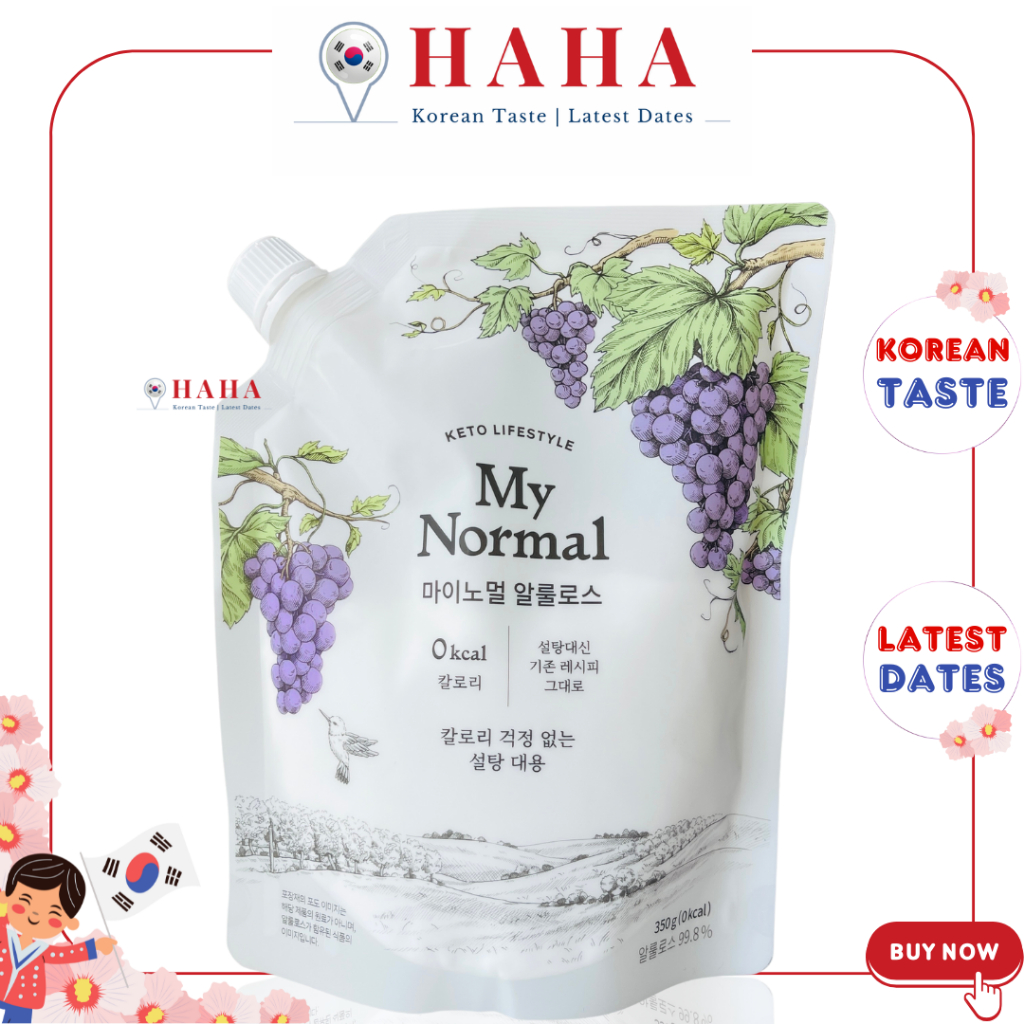 Allulose Korean 0kcal Diet Sugar MY NORMAL 마이노멀 가루 우로스 350G | Shopee ...