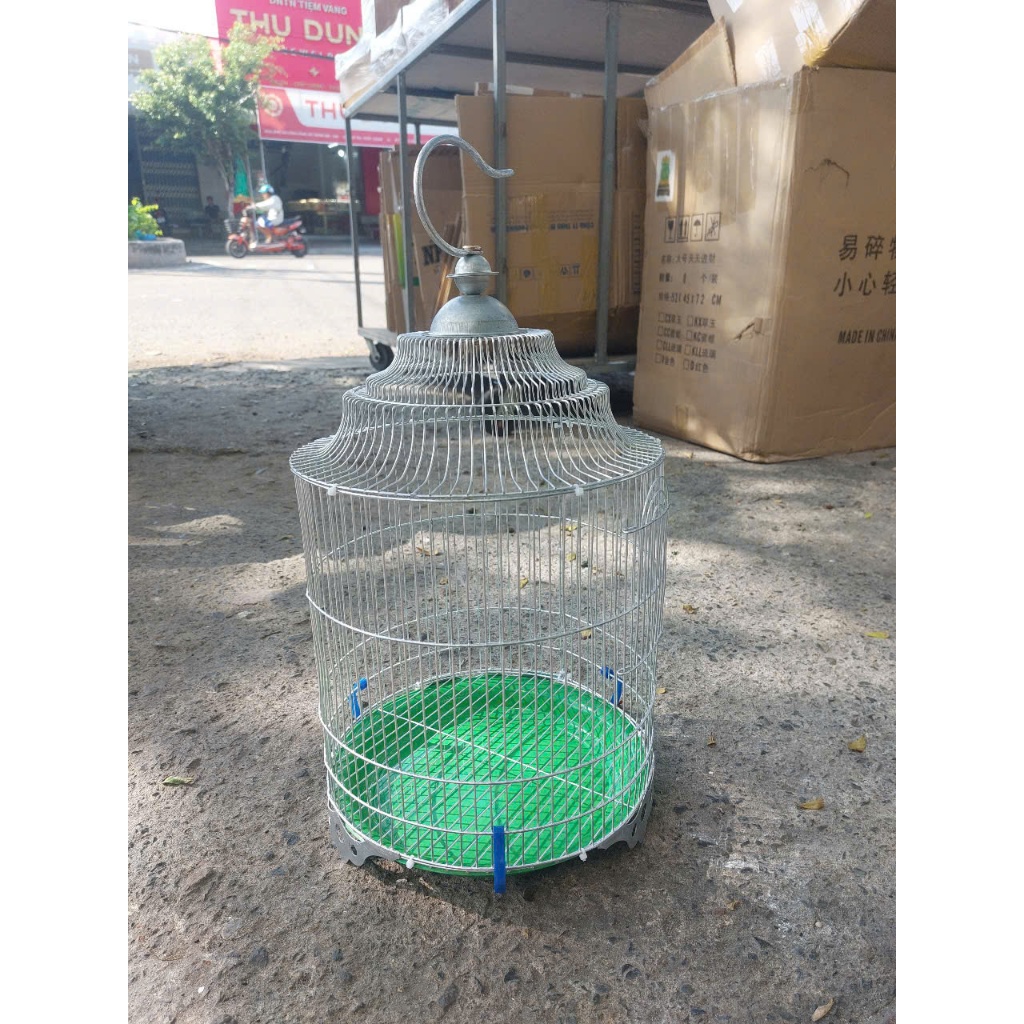 Recommended bird cage, sunbird cage made of silver-painted zinc, iron ...