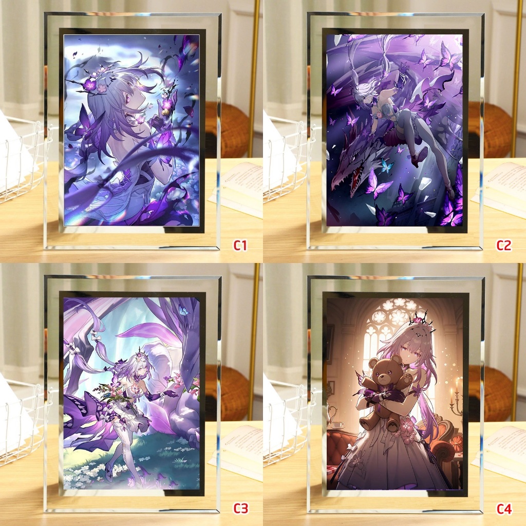 Honkai: Star Rail Castorice Character Desk Glass Painting (Model 1 ...