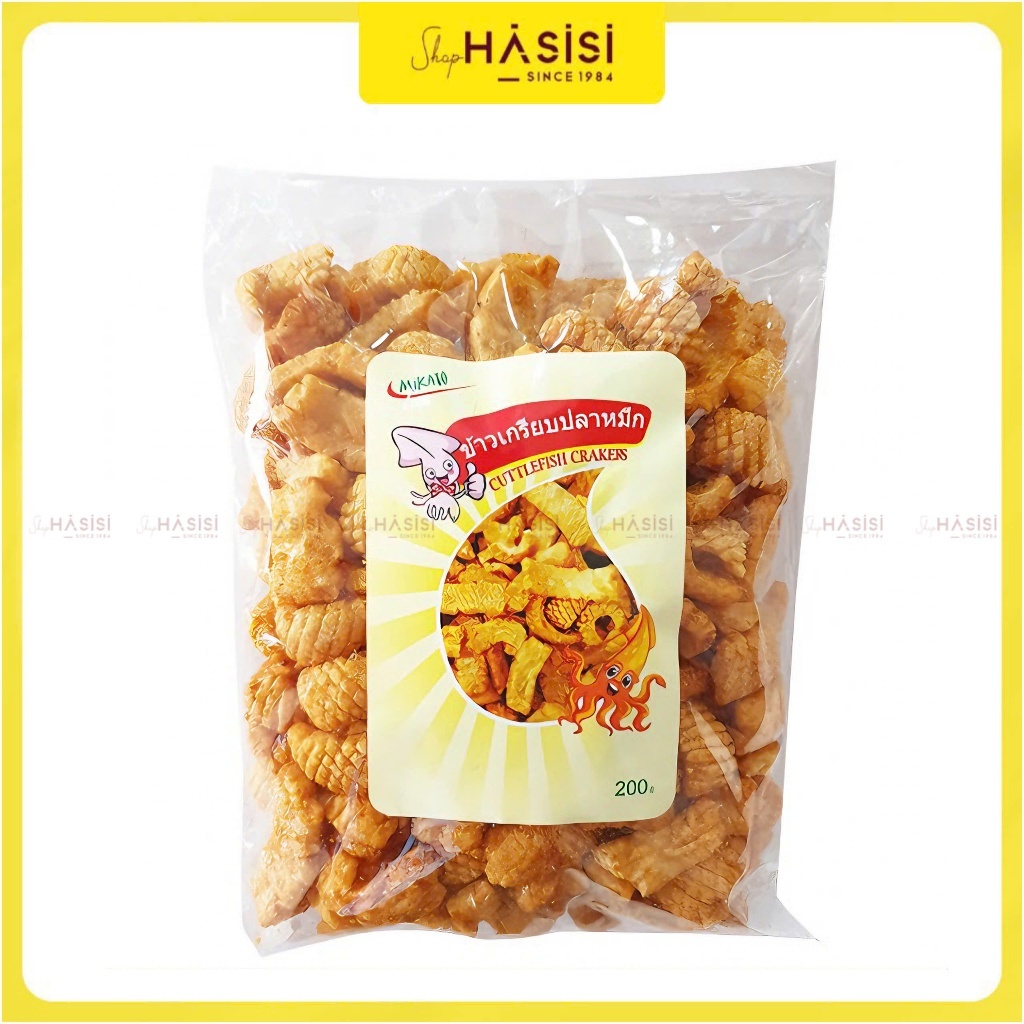 MIKATO Thai Squid Snack - Cuttlefish Crackers 200g | Shopee Malaysia