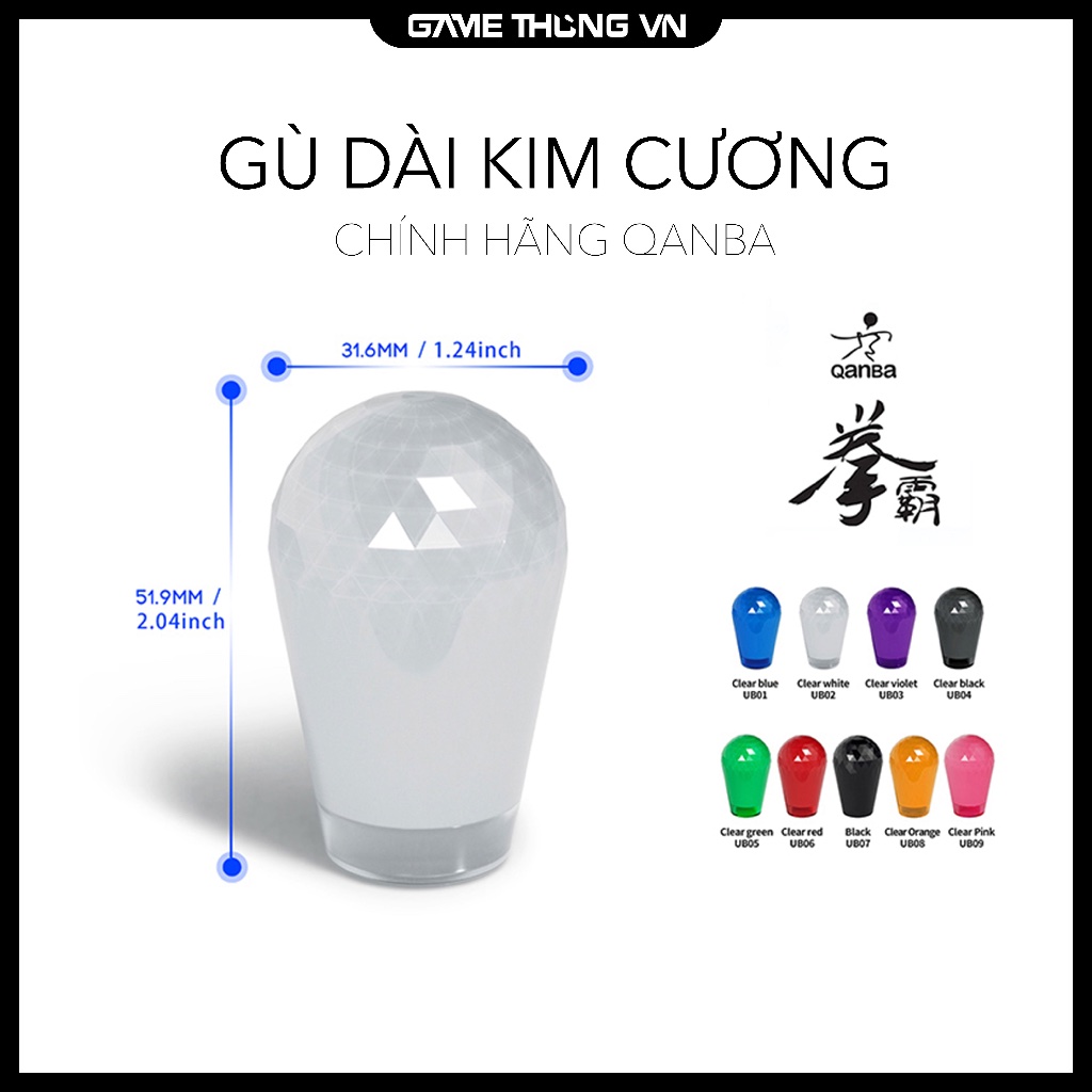 Diamond Long Humpback | Battop Arcade Joystick | Genuine Qanba | Shopee ...