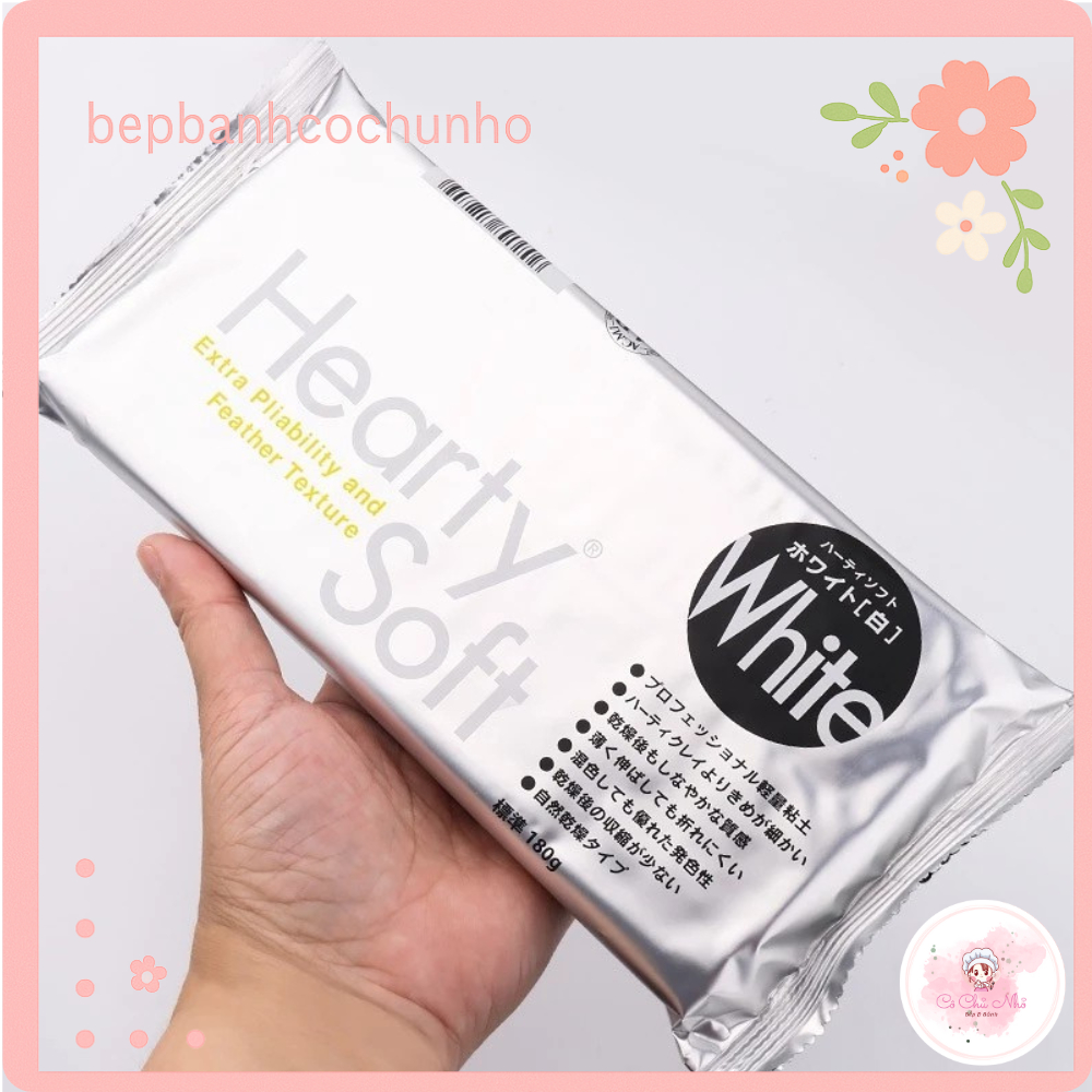 Hearty Soft self-drying Japanese clay 180 grams (new package) | Shopee ...