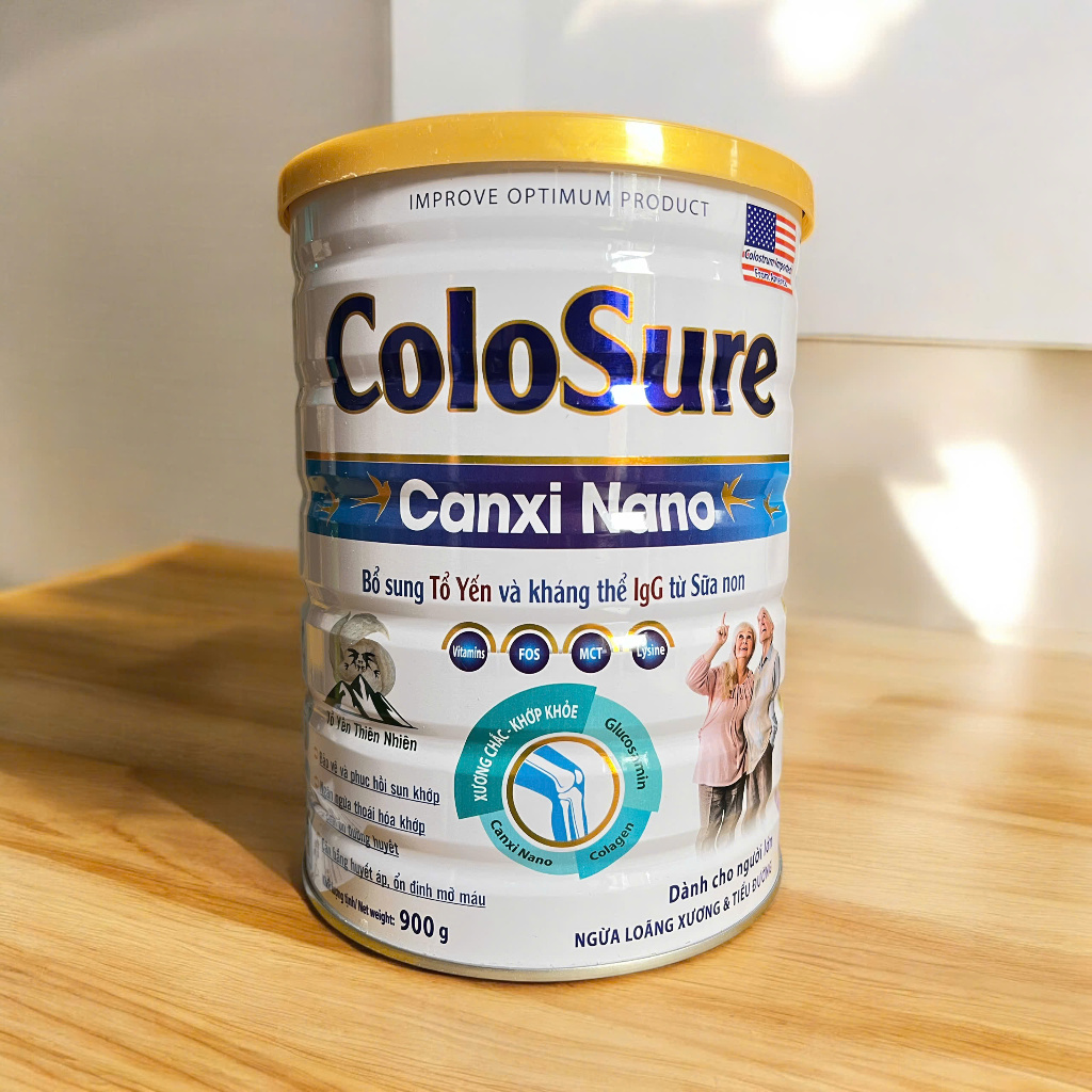 Nano calcium milk for the elderly with osteoporosis and diabetes ...