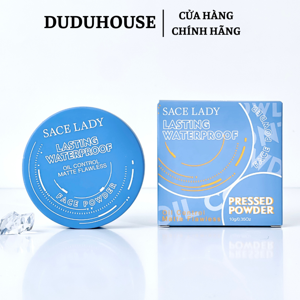 Sace Lady Lasting Waterproof Face Powder Oil Control, Long Lasting 10G ...