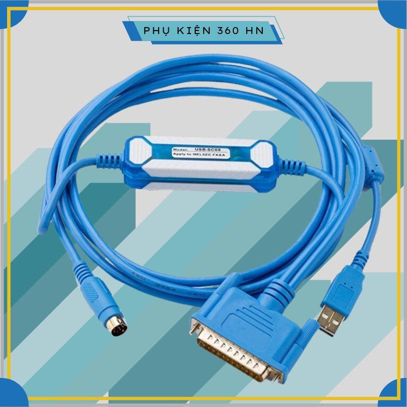 Mitsubishi Amsamotion USB-SC09 PLC Programming Cable | Shopee Malaysia