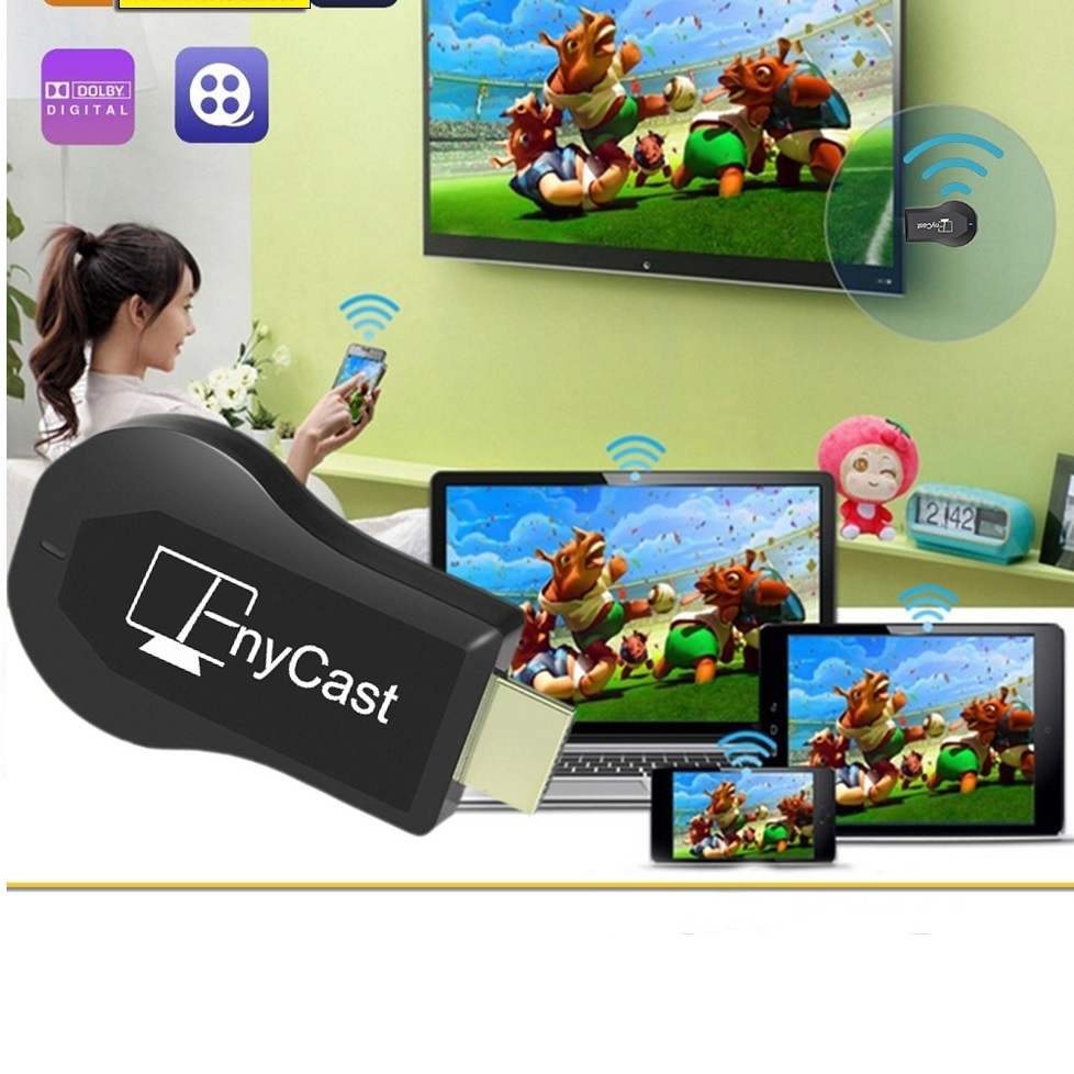 Anycast MX18 PLUS Wireless HDMI Connection Device - HDMI Connection Device From Phone To TV ...