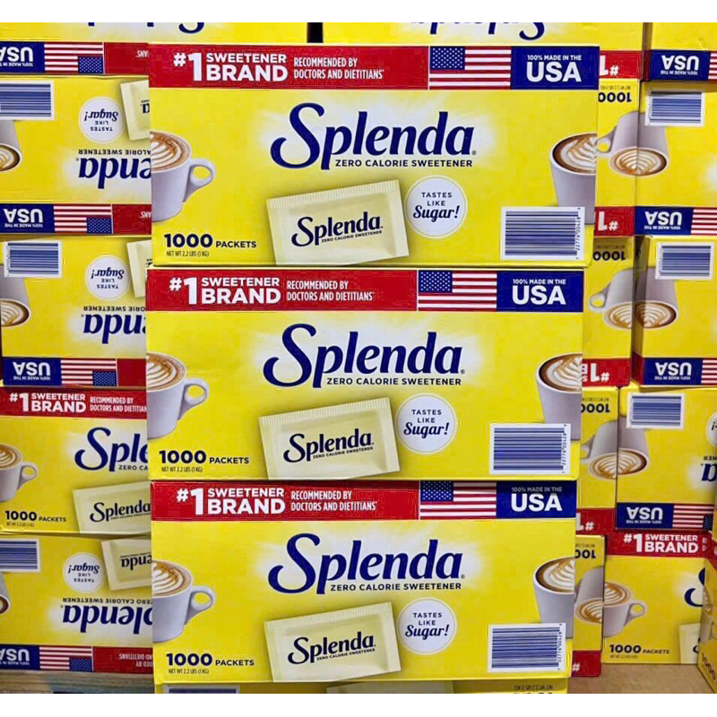Splenda Zero Calorie Sweetener 1200 Packets 1.2KG | Shopee Malaysia