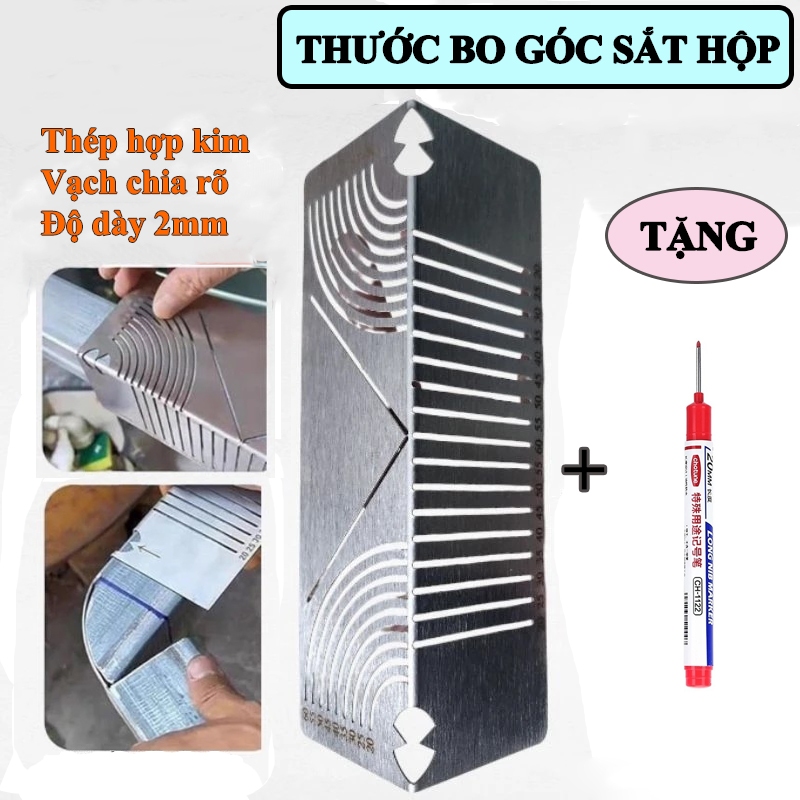 Multi-purpose corner ruler Impression tool, cutting corners, cutting ...